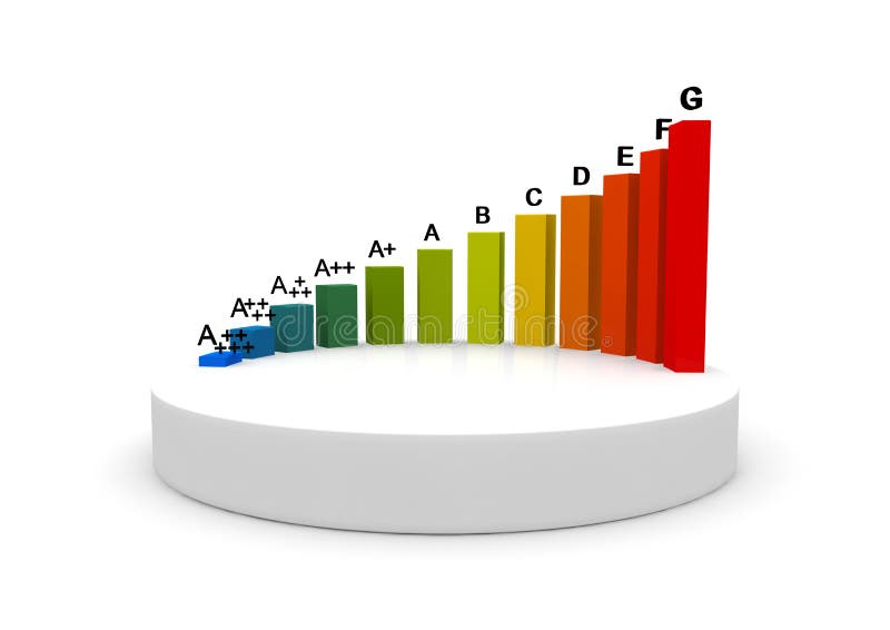 Gradient bar stock illustration. Illustration of classification - 34550778