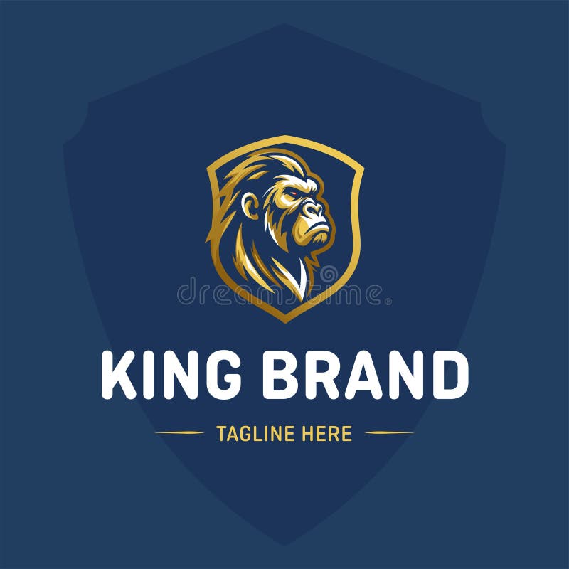 Gradient Beast Head Logo Template Vector Design Stock Vector ...