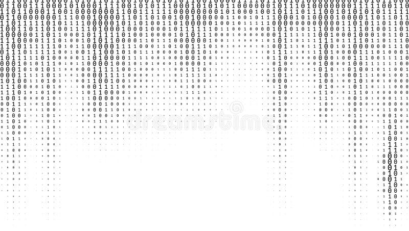 Gradient Binary Code Digits Background Stock Illustration Illustration Of Binary Network 9623