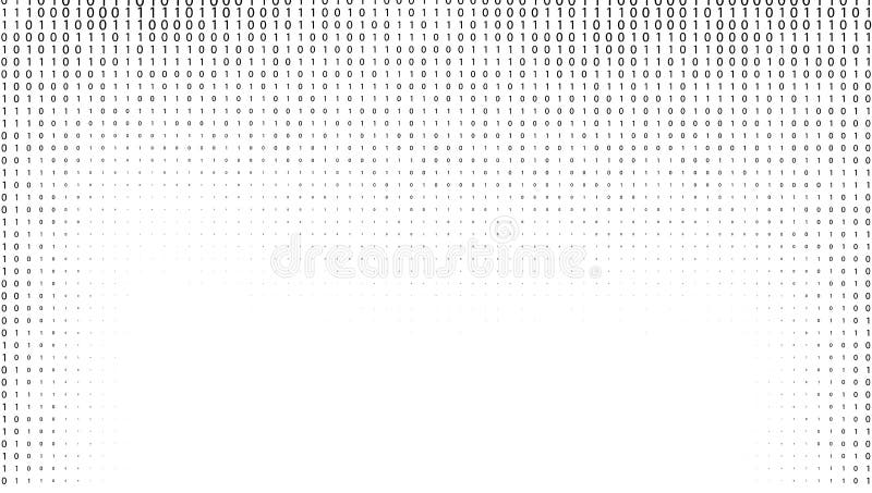 Gradient Binary Code Digits Background Stock Illustration Illustration Of Binary Network 2813