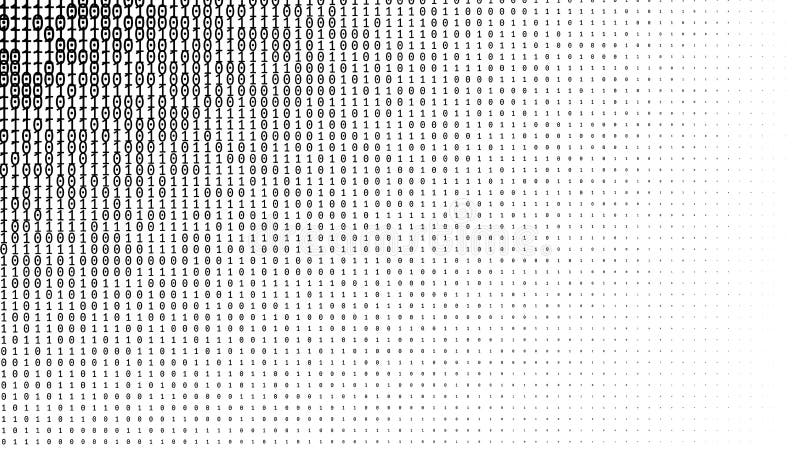 Gradient Binary Code Digits Background Stock Vector Illustration Of Global Concept 117938606