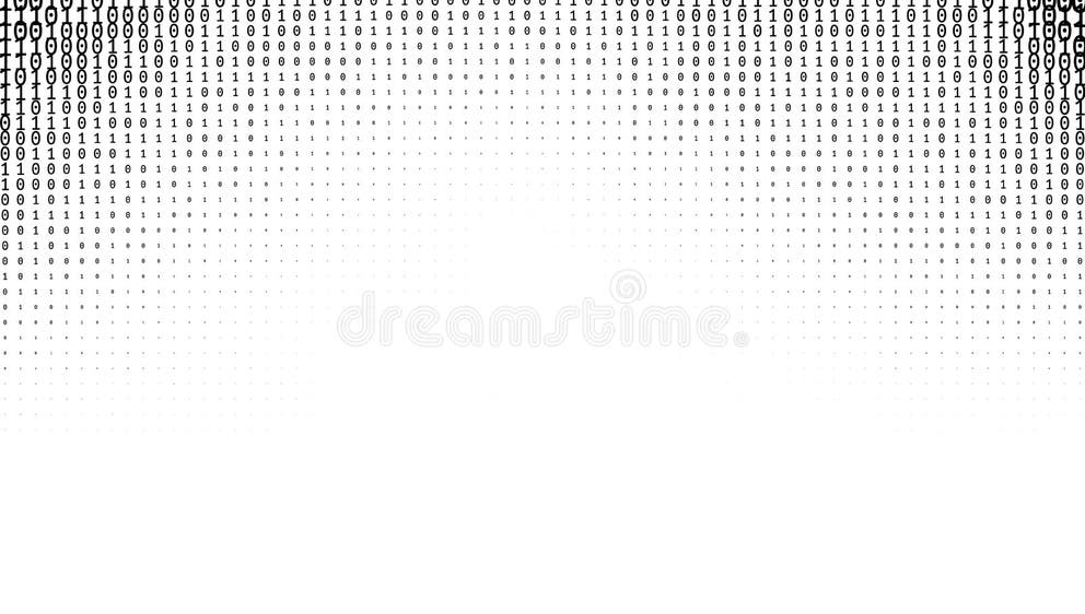 Gradient Binary Code Digits Background Stock Vector Illustration Of Matrix Decrypt 117938801 4042