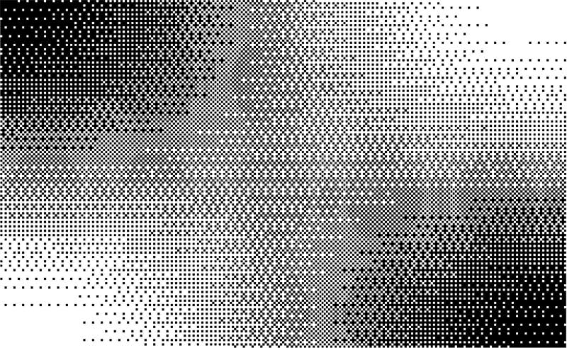 Gradient Bitmap Pixel Black Background. Y2K Aesthetics Texture ...