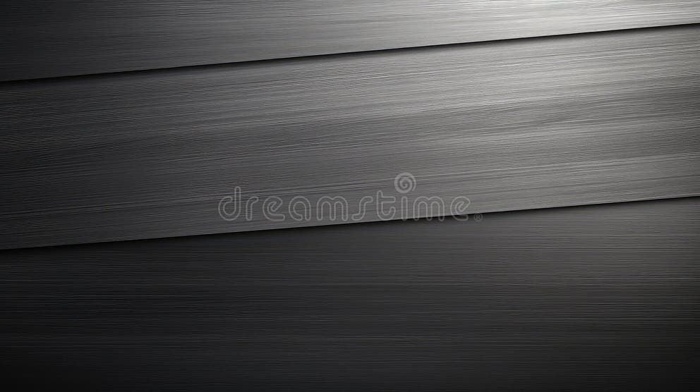 Gradient Black Brushed Aluminum Stock Illustration - Illustration of ...