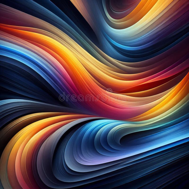 Gradient Blends Smooth Transitions between Colors Stock Illustration ...