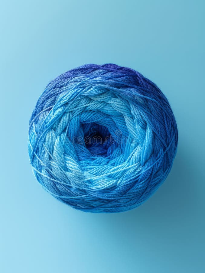 Gradient Blue Ball Yarn Light Background Stock Photos - Free & Royalty ...