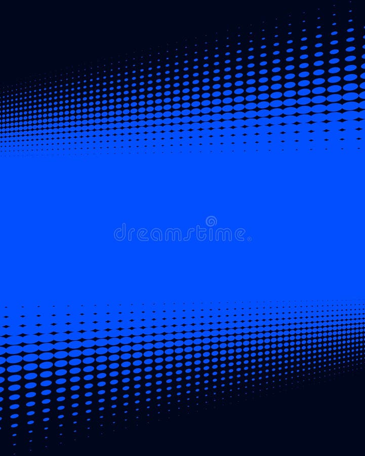 Gradient Blue Black Dots - Background Template Stock Illustration ...