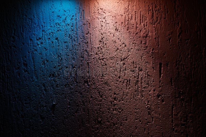 Gradient Blue and Cream Color with the Transition To Dimming on a ...