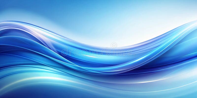 Gradient Blue Curve Background Stock Illustration - Illustration of ...