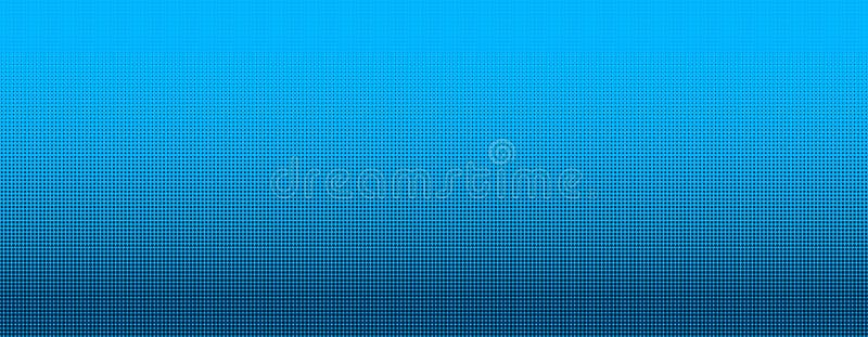 Gradient of Blue Dots. Halftone Texture. Vector Illustration ...