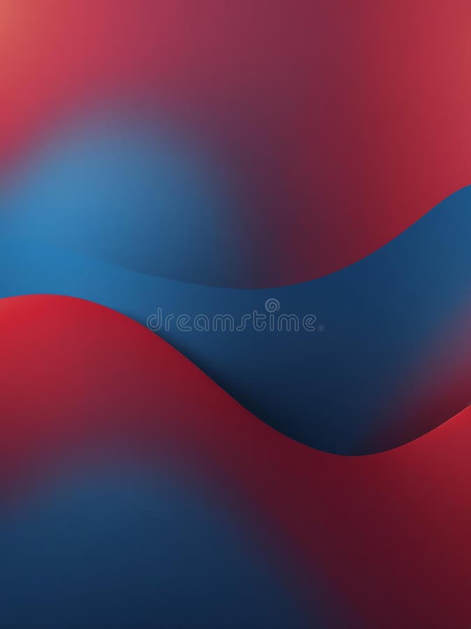 Gradient Blue To Red Smooth Grainy Texture Transition Ai Generated ...
