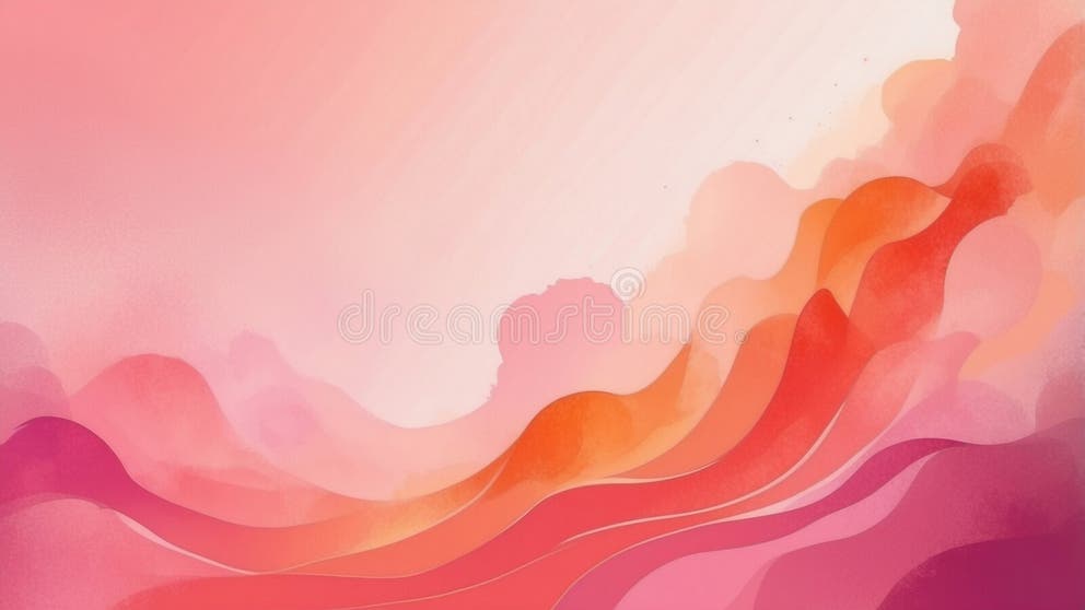 Blush Gradient with Cloud Texture. AI Generated Stock Image - Image of ...
