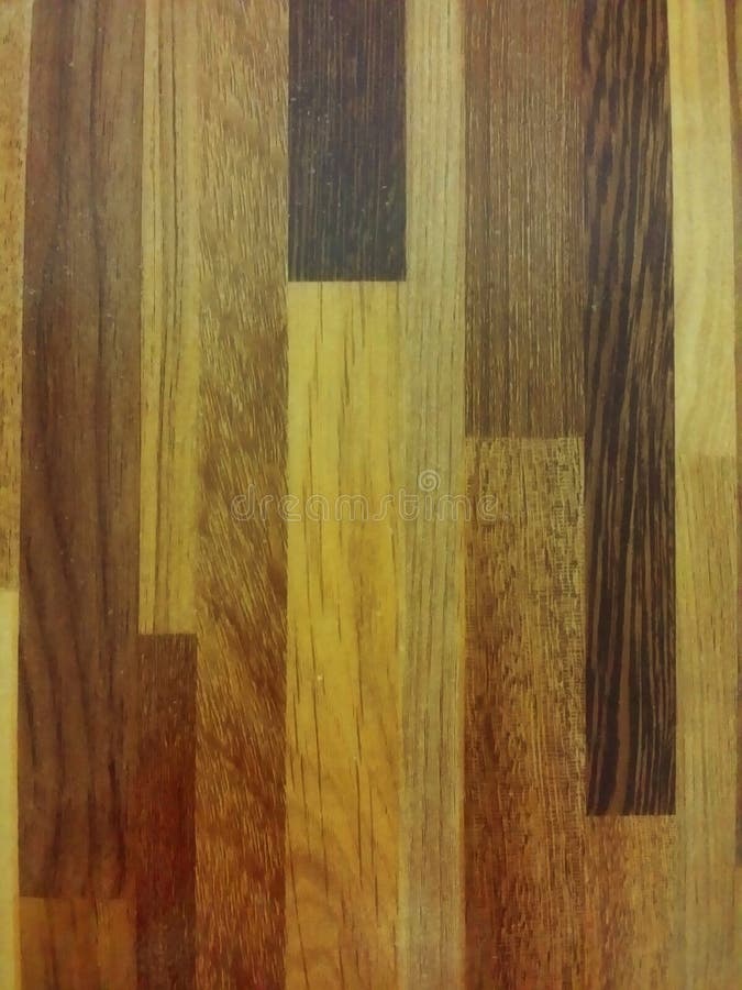 Gradient Brown Color of Linoleum in Plank Wooden Sheet Pattern Surface ...