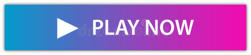 Gradient Button. Rectangular Play Now Button , Icon Colorful Gradients Web Icons Stock Vector ...