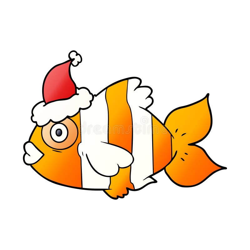 Cartoon Christmas Fish Stock Illustrations – 1,308 Cartoon Christmas ...