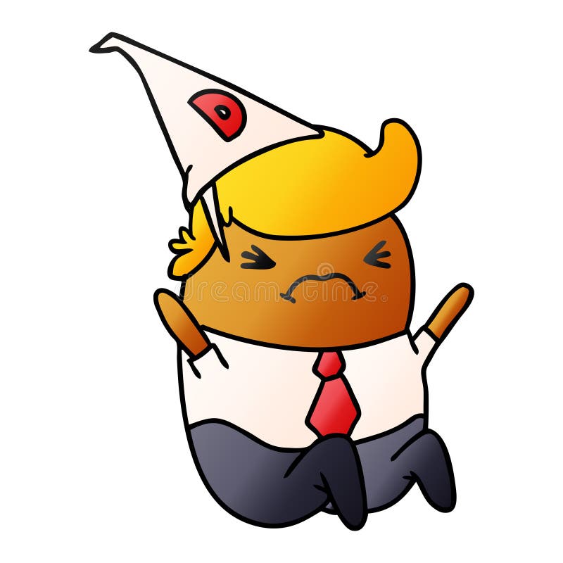 Dunce Hat. Doodle Icon. Cartoon Hand-drawn Style. Isolated on White ...