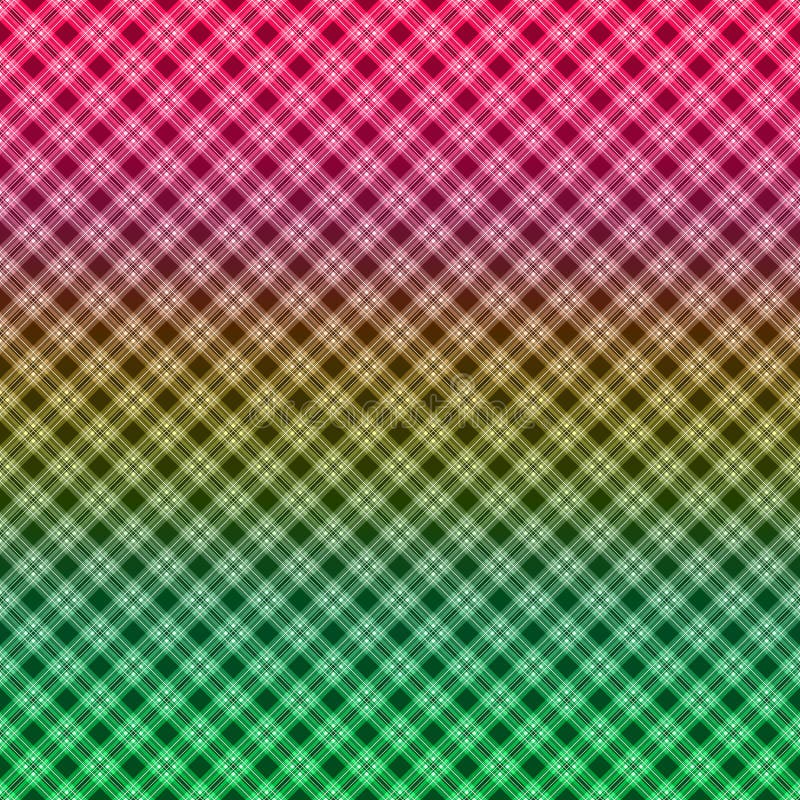 Gradient Checkered Plaid Pattern Stock Illustration - Illustration of ...