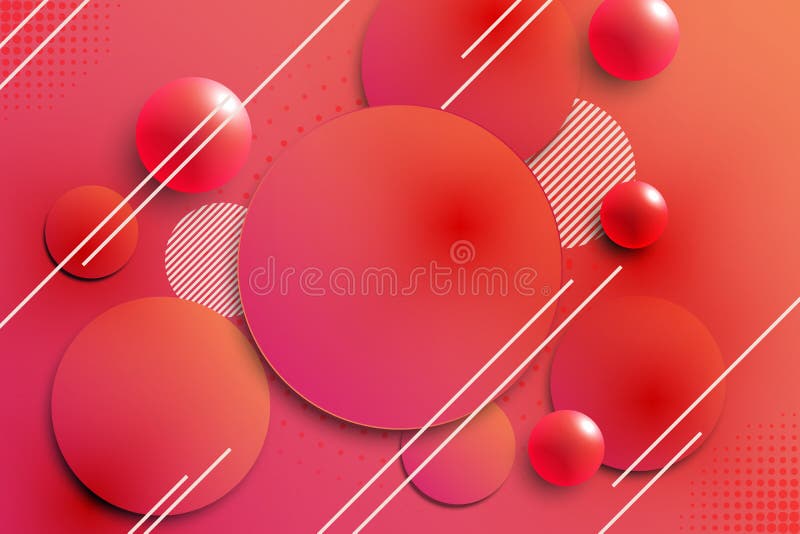 Gradient Circle Shape Background. Stock Illustration - Illustration of ...