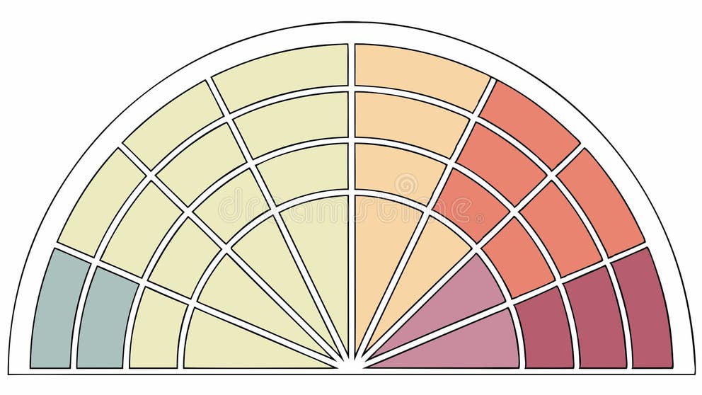 Geometric Fan Gradient Stock Illustrations – 1,320 Geometric Fan ...