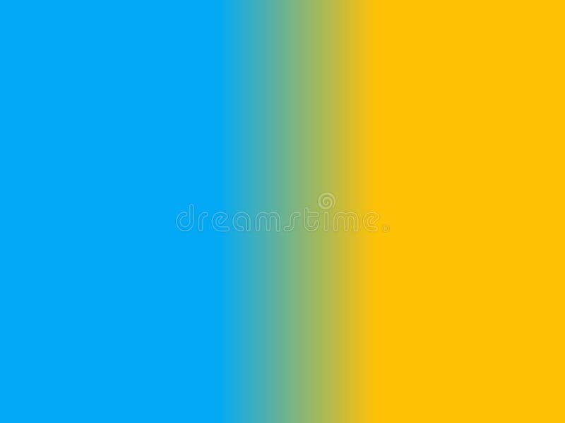 Gradient Color Combination of Blue and Yellow Abstract, Gradation ...