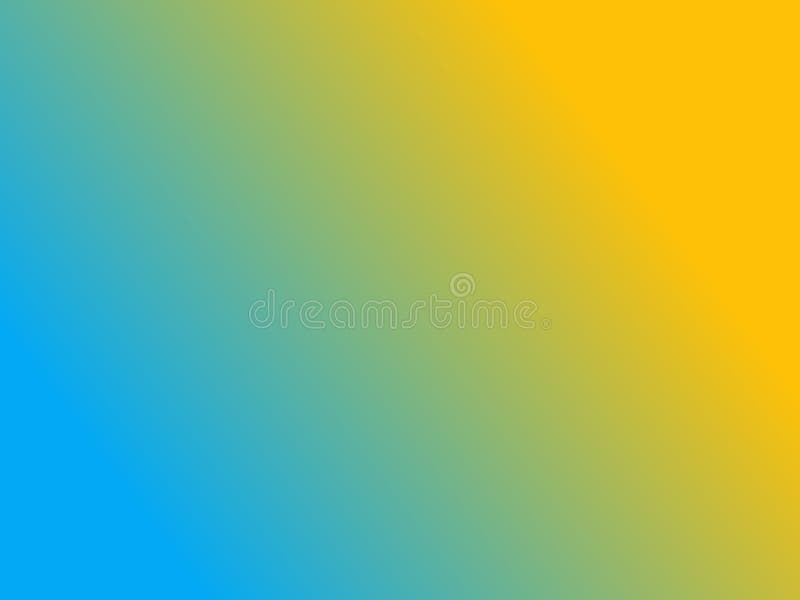 Gradient Color Combination of Blue and Yellow Abstract, Gradation ...