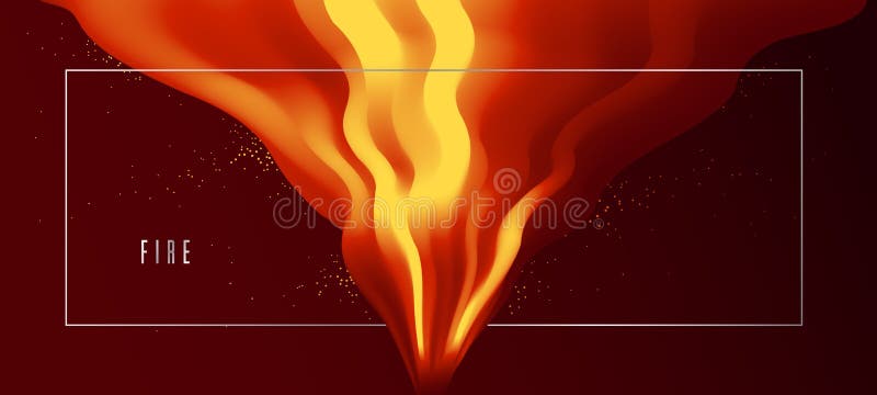 Gradient Color 3D Volcano Fluid Shape Vector Abstract Background ...