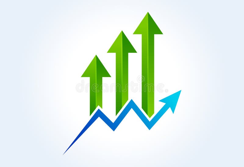 Gradient Financial Logo Design, Vector Illustration Stock Illustration ...