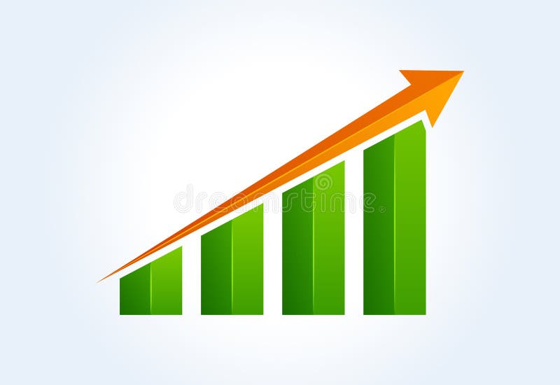 Gradient Financial Logo Design, Vector Illustration Stock Illustration ...