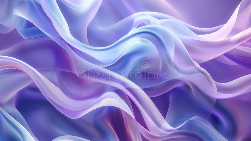 Gradient Color Flow of Soft and Smooth Silk Fabric Stock Illustration ...
