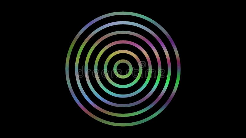 Gradient color radio wave stock video. Video of artwork - 250724501