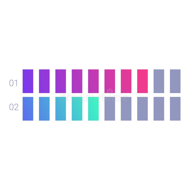 Data Driven Chart Showing Market Trend Analysis with Gradient Color ... Data Driven Chart Showing Market Trend Analysis with Gradient Color ...