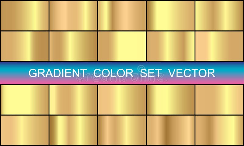 Gradient Pallet Full Color Vector Template Design Illustration Stock ...