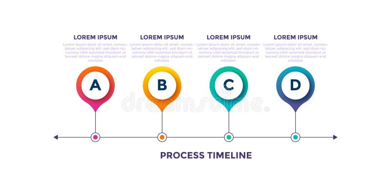 Color Timeline Infographic Stock Illustrations – 17,796 Color Timeline ...