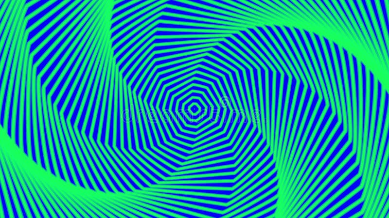 Gradient Colorful Background with Color Changing Gradient 8 Sided Polygon Lines that Move ...