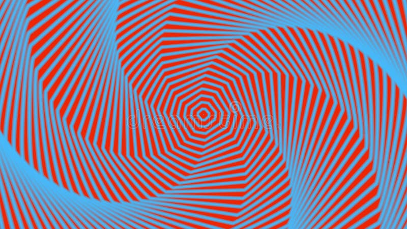 Gradient Colorful Background with Color Changing Gradient 8 Sided Polygon Lines that Move ...