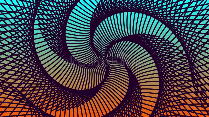 Gradient Colorful Background with 5 Sided Gradient Color Changing Star Lines that Move ...