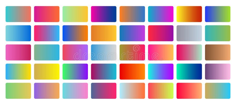 Gradient Colorful Backgrounds, Abstract Minimal Backdrops Card, Set ...