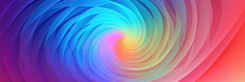 A Gradient of Colors Forming a Circular Design Background Stock ...