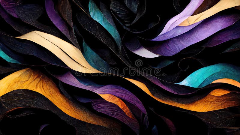 Gradient Composition of Dark Colours - Artificial Art Stock ...