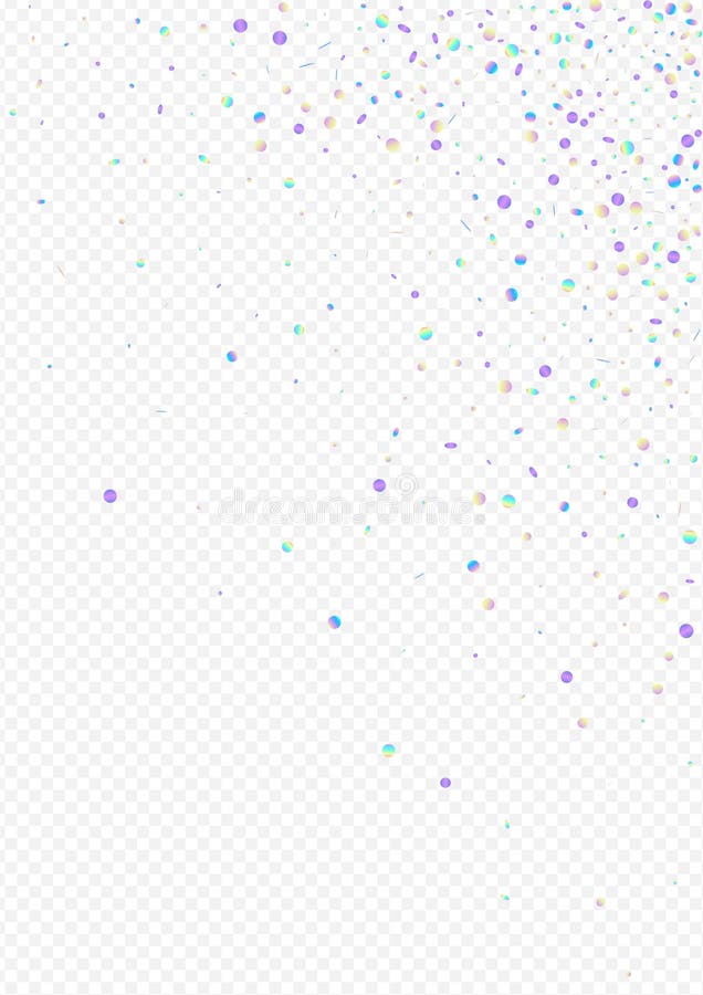 Gradient Confetti Transparent Transparent Stock Vector - Illustration ...