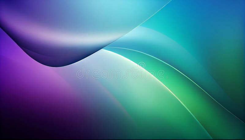 A Gradient of Cool Colors that Blend Together Smoothly To Create a ...