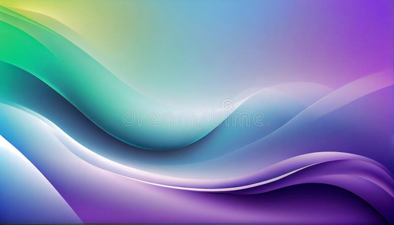 A Gradient of Cool Colors that Blend Together Smoothly To Create a ...