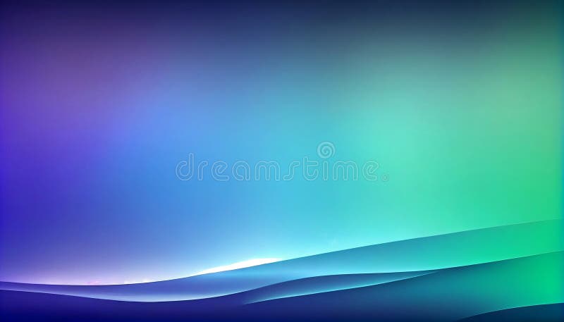 A Gradient of Cool Colors that Blend Together Smoothly To Create a ...