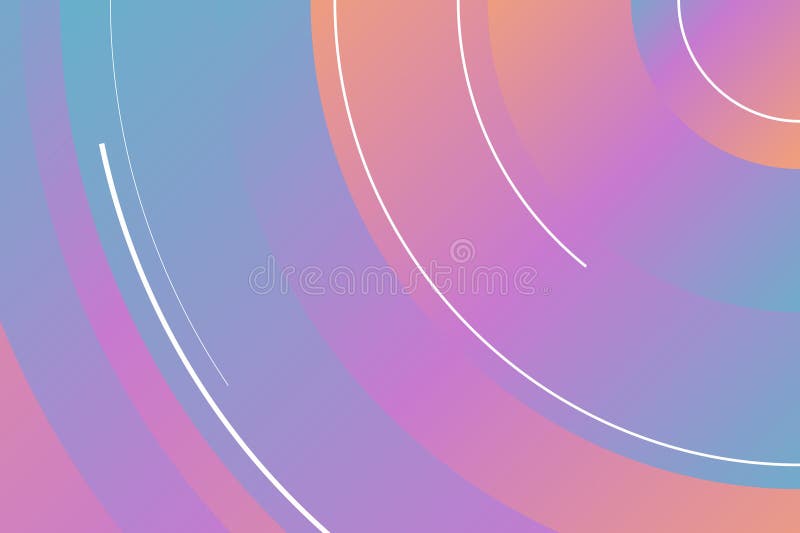 Gradient Curve Background with Lines Stock Vector - Illustration of ...