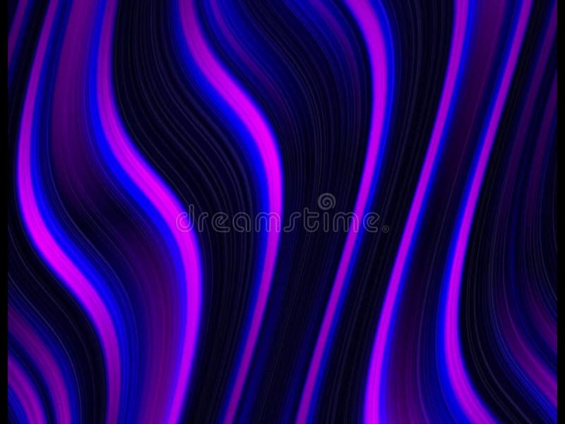 Gradient Curve Waves Flowing. Abstract 3d Background. Seamless Looping ...