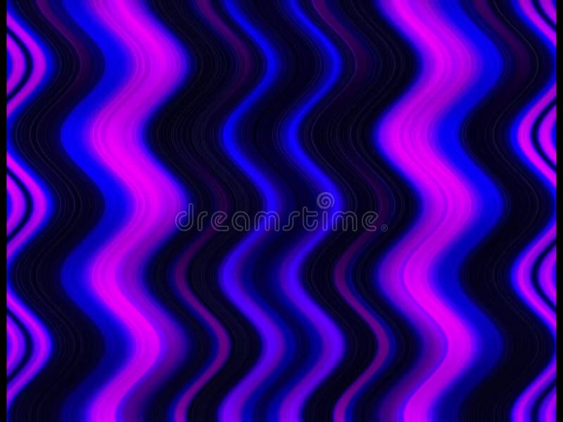 Gradient Curve Waves Flowing. Abstract 3d Background. Seamless Looping ...