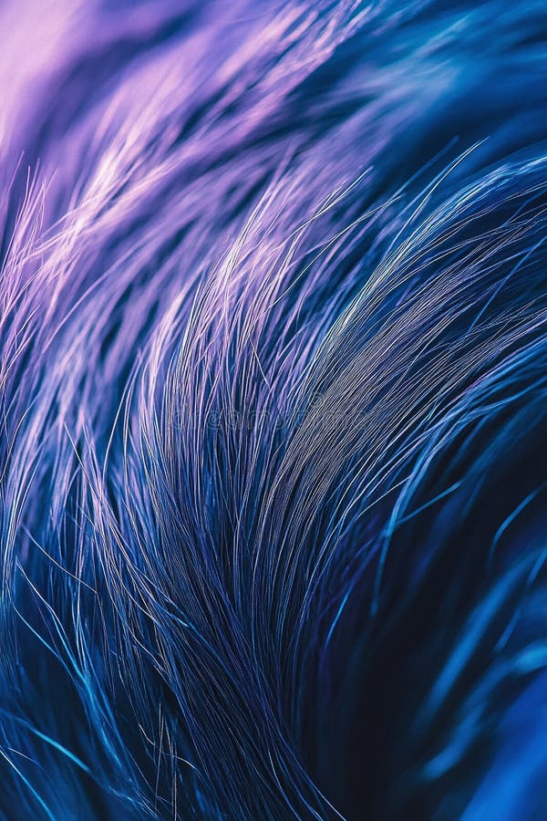 Gradient with Deep Indigo and Cobalt Blue Featuring a Fine Grainy ...