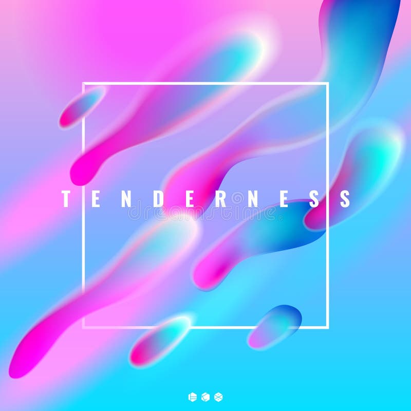 Gradient Design Poster stock vector. Illustration of form - 100387372