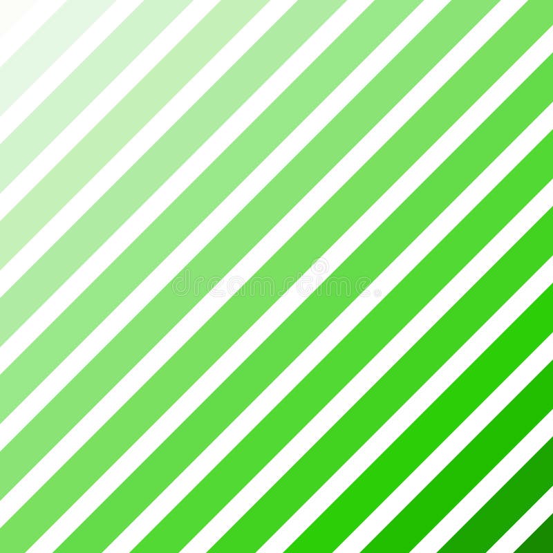 Gradient Diagonal Stripes Green and White Stock Illustration ...