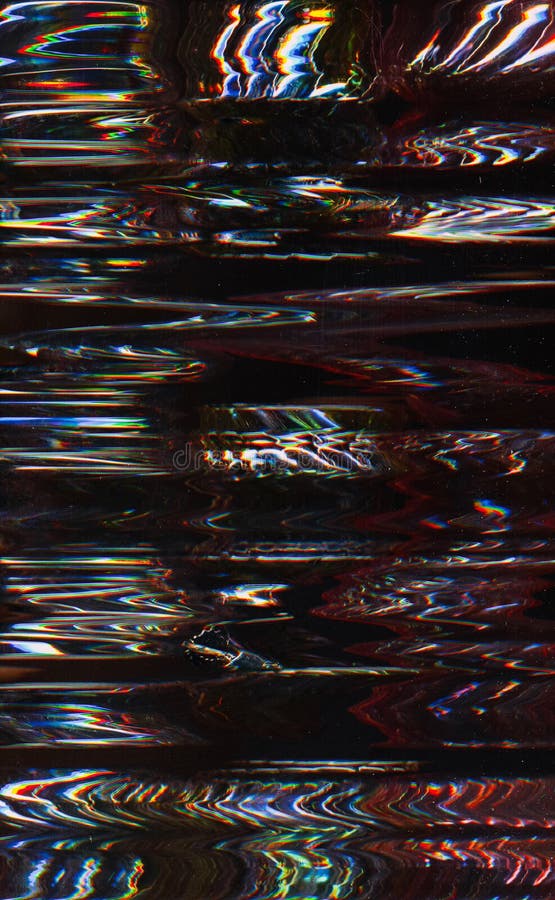 Gradient Display Vhs Error Glowing Background Stock Image - Image of ...